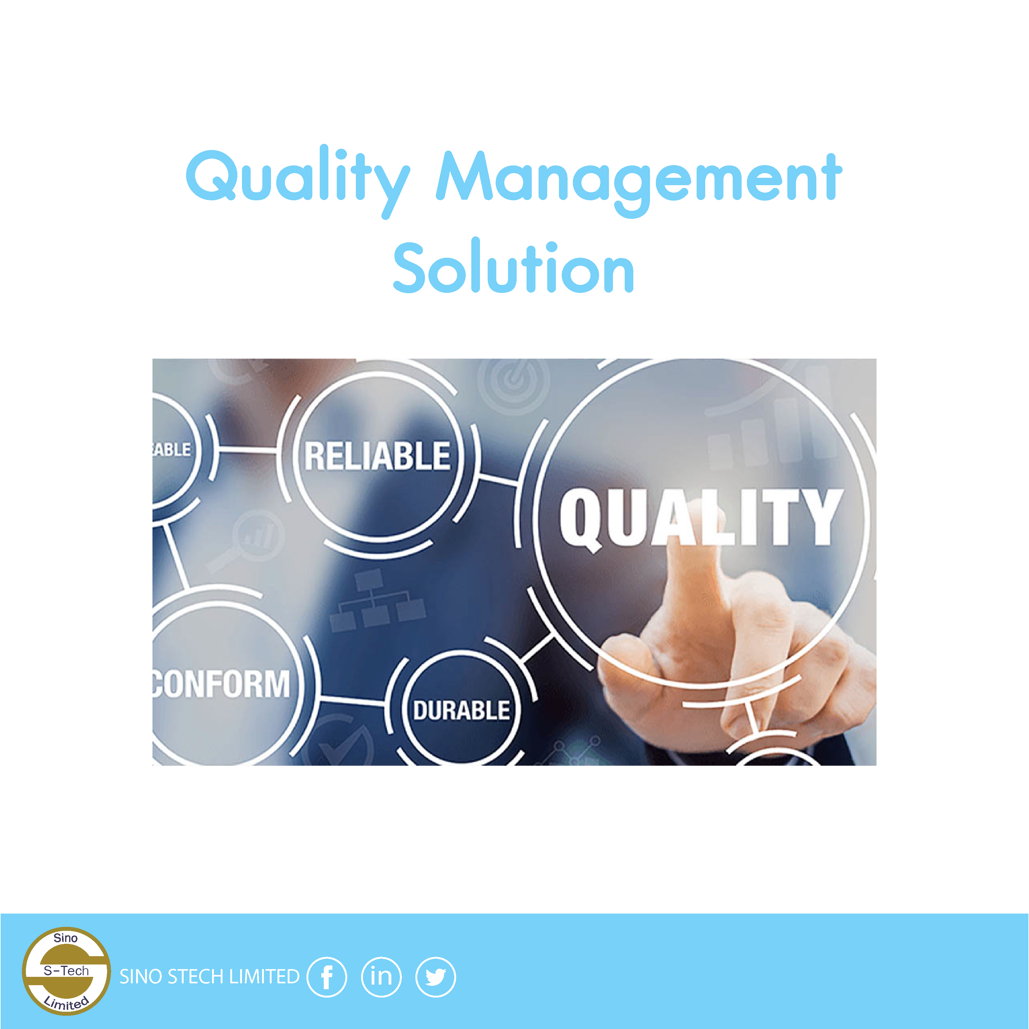 SINOSTECH COMPANY - Quality Management