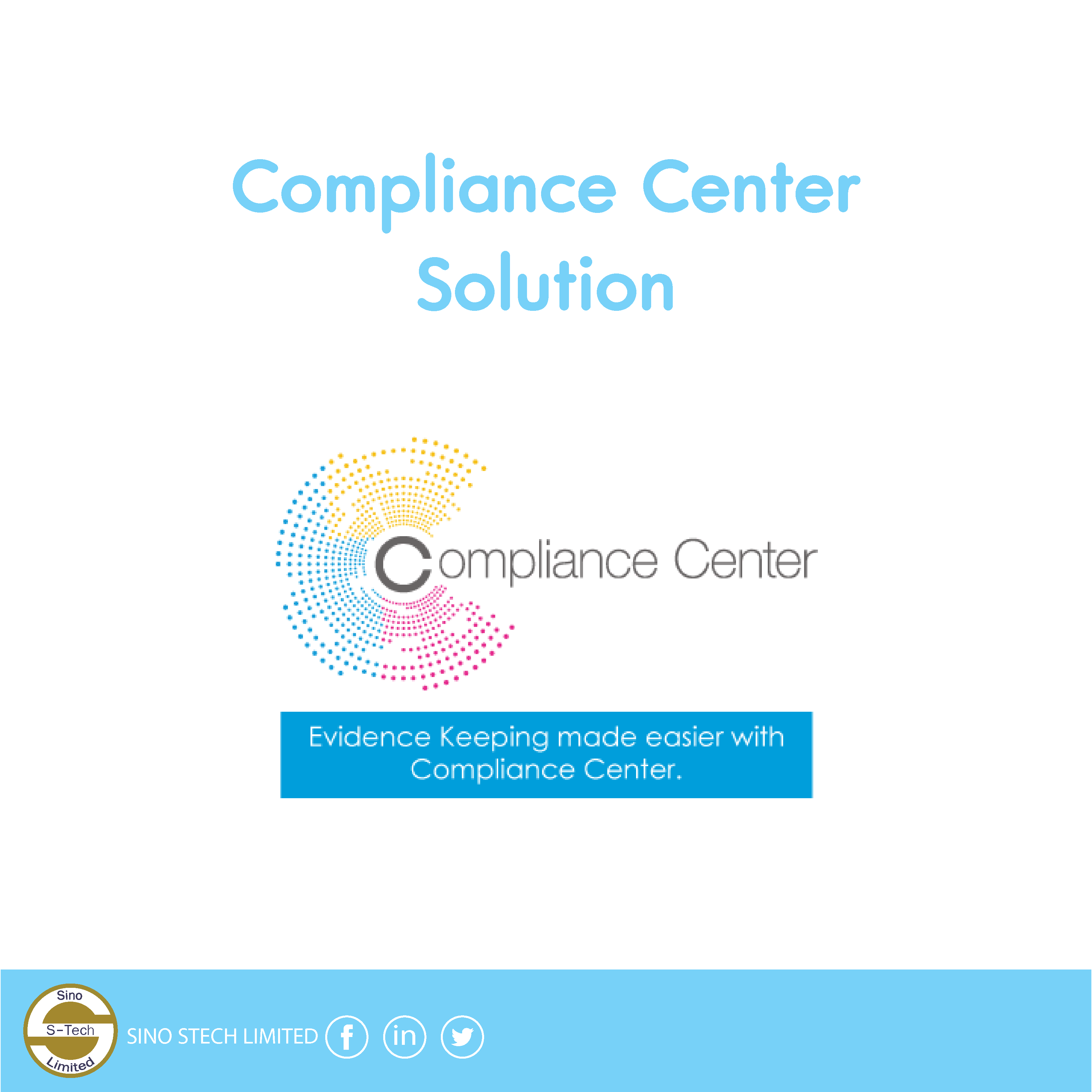 SINOSTECH COMPANY - The NICE Compliance Center